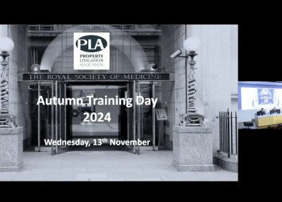 PLA Autumn Training Day 2024 (13.11.24) - event recordings