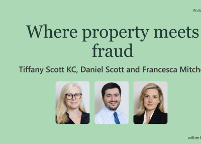 Scott KC, Tiffany, Scott, David and Mitchell, Francesca, Wilberforce ...